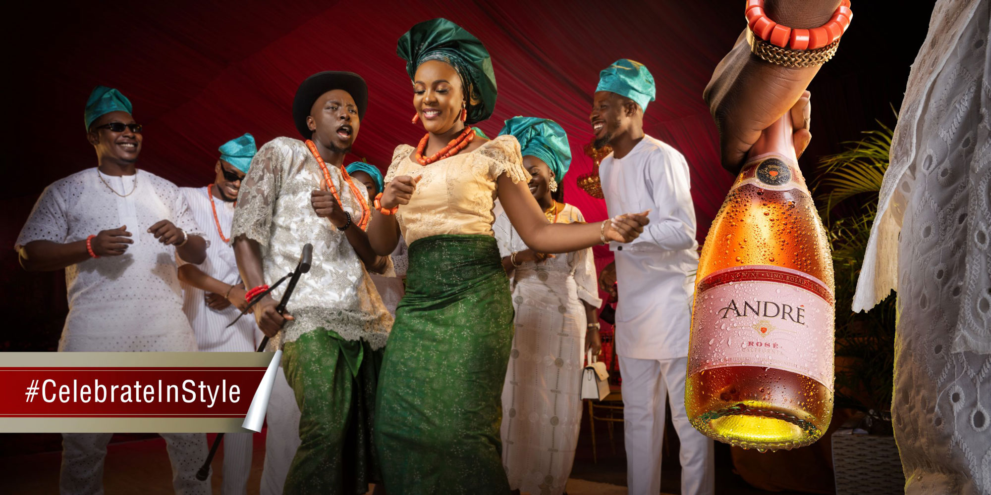 André Sparkling Wine Experiential Event - Frank Uti Portfolio